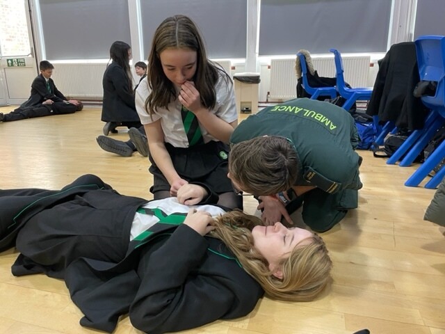 First Aid training with LAS - News - Abbs Cross Academy