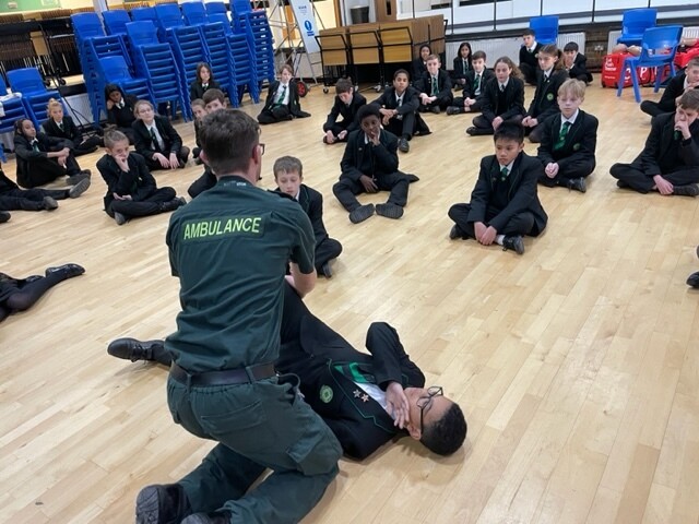 First Aid training with LAS - News - Abbs Cross Academy